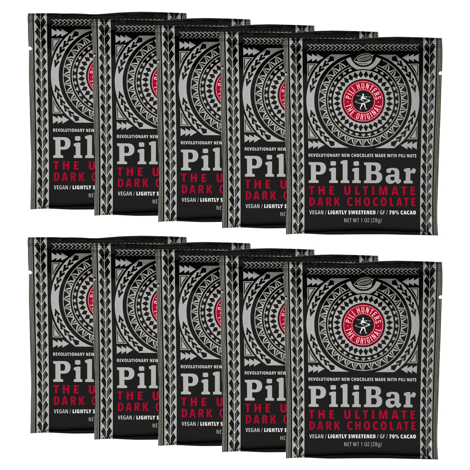 Pili Hunters Classic PiliBar with 3 Grams Coconut Sugar Made with Pili ...