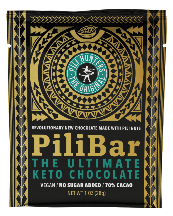 Pili Hunters™ Keto PiliBar - Ultimate Keto Dark Chocolate Ultra low Ca